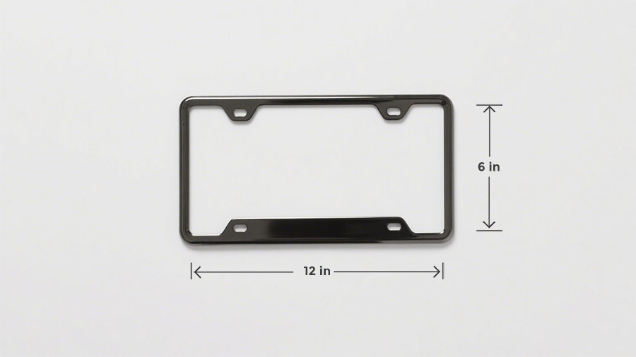 What’s the Standard Size for License Plate Frames in North America ...